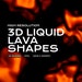 3D High Resolution Liquid Lava PNG Shape Set Instant Digital Download ...