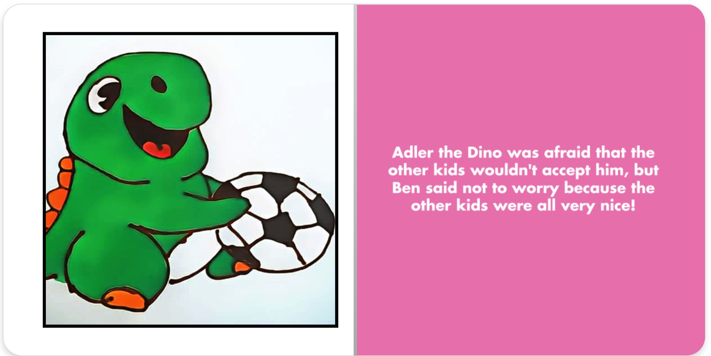 Personalized Children's Book Dino Themed - Etsy