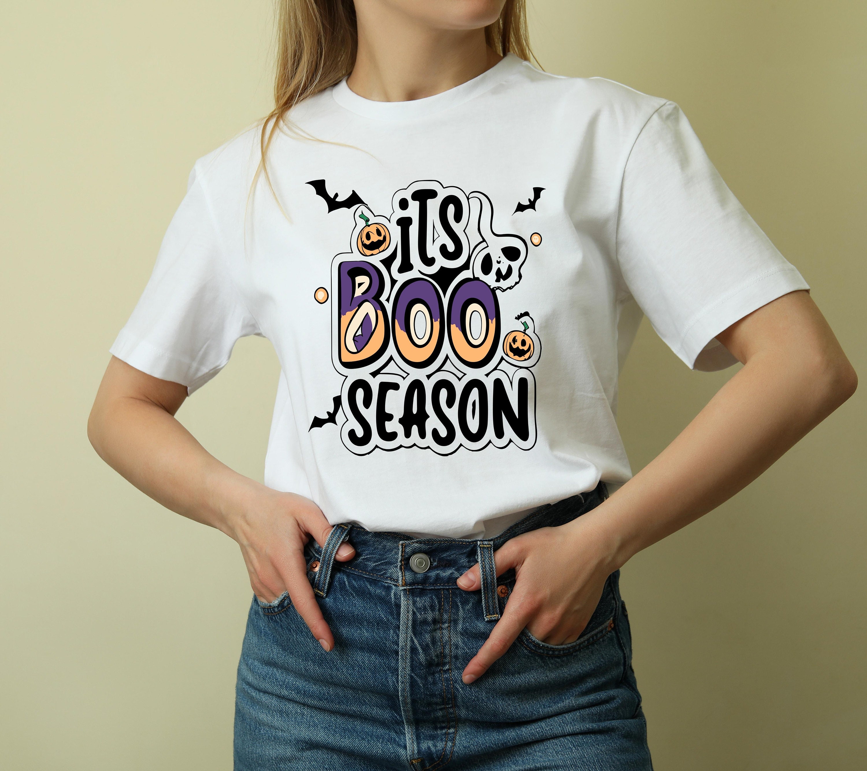 Its Boo Season SVG PNG Halloween Boo Svg Halloween Ghost - Etsy