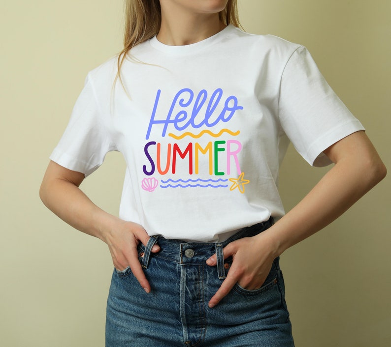 Hello Summer SVG PNG Summer Life Svg Summer Letter Svg - Etsy