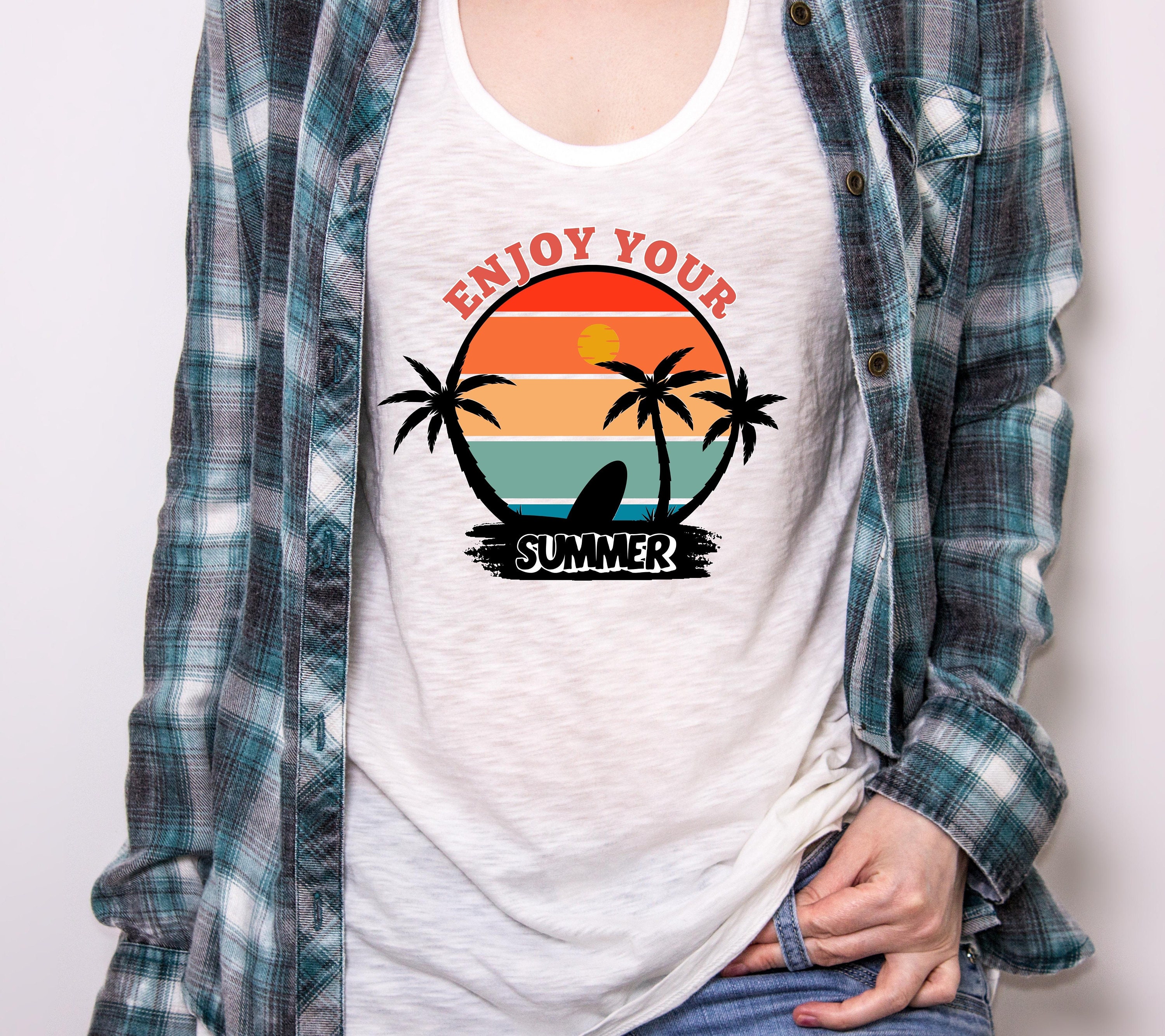 Enjoy Your Summer SVG PNG Summer Life Svg Hello Summer Svg - Etsy