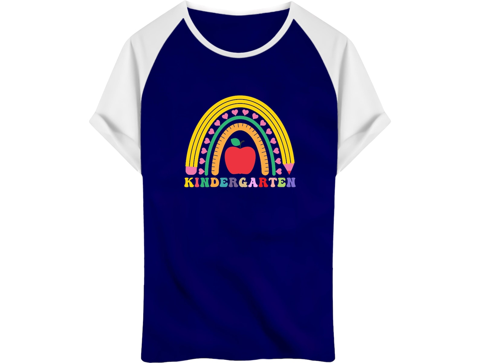 Kindergarten Rainbow SVG PNG, Back to School Svg, First Day of ...