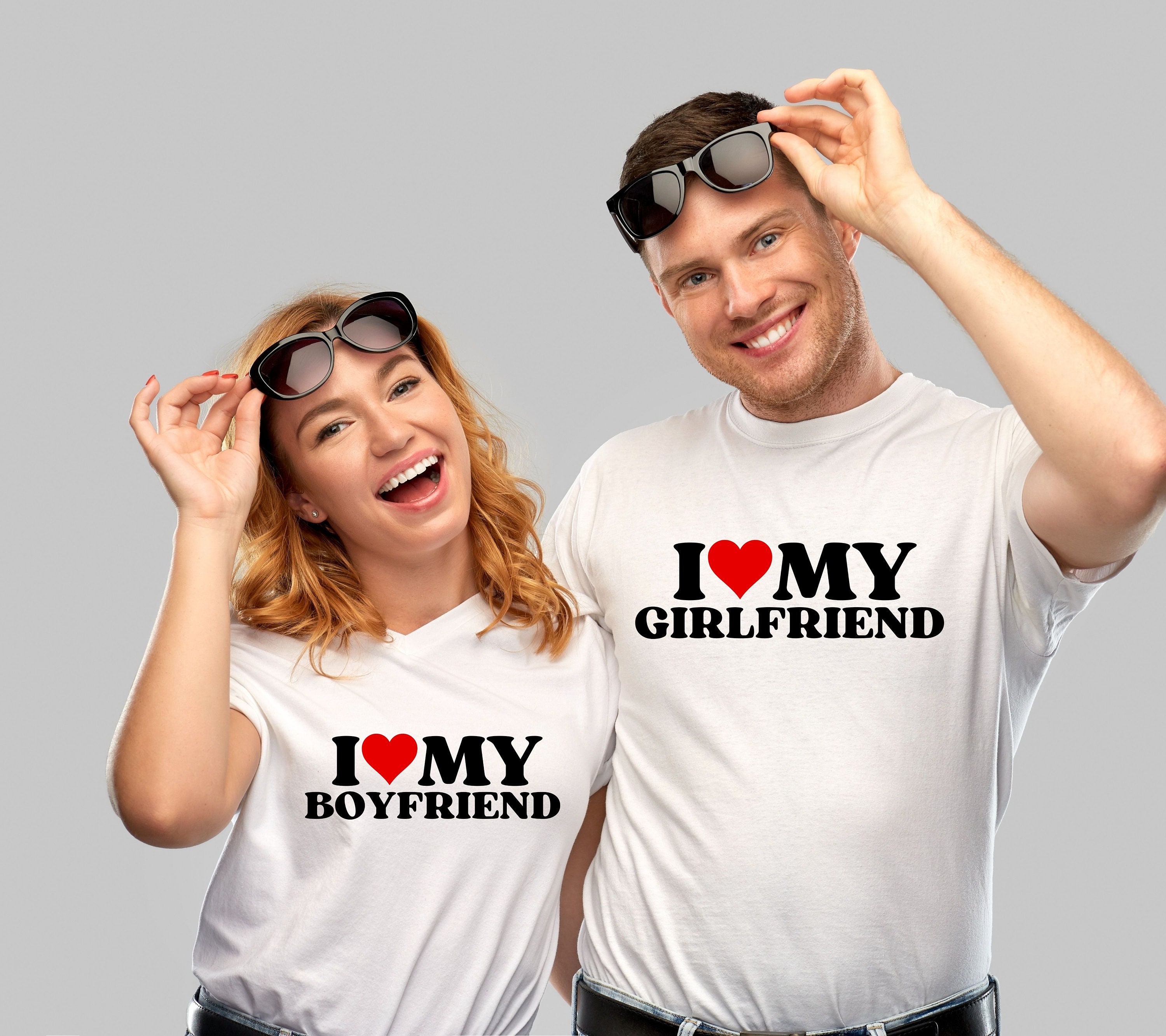 I Love My Girlfriend Svg, I Love My Boyfriend Svg, Couple Shirt Svg ...