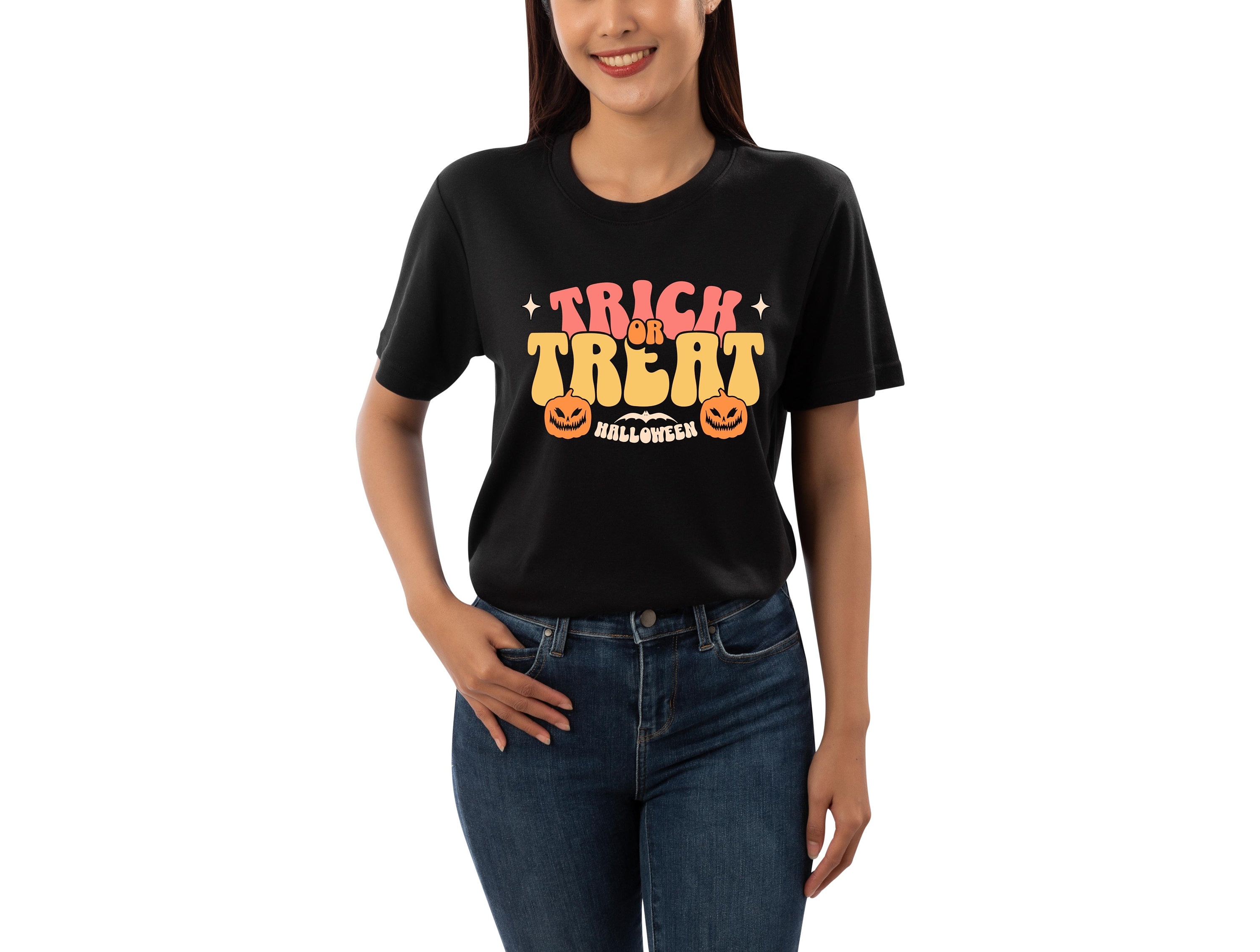 Trick or Treat SVG PNG Halloween Svg Funny Halloween Svg - Etsy