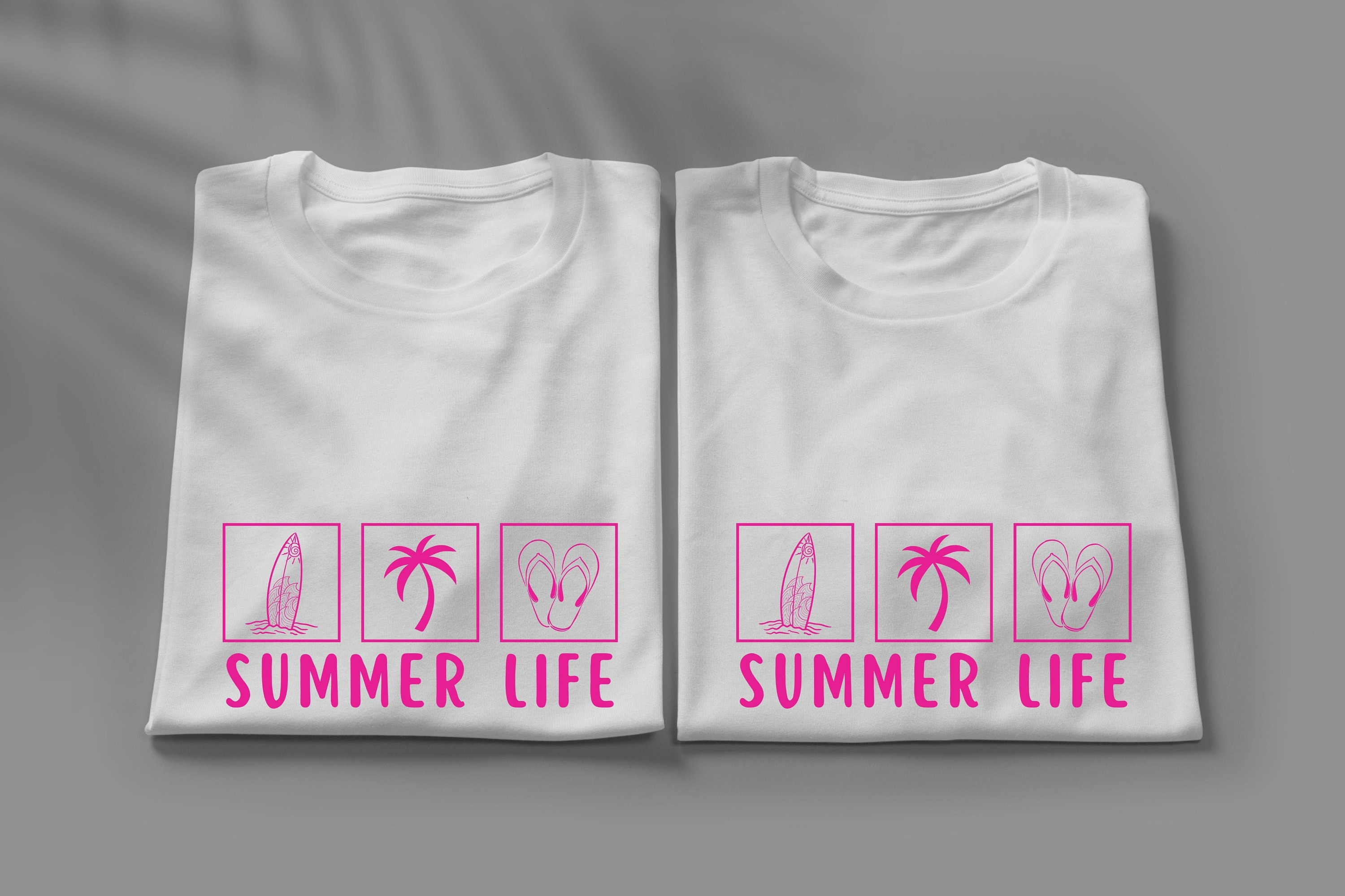 Summer Life SVG PNG, Hello Summer Svg, Pink Summer Svg, Beach Svg ...