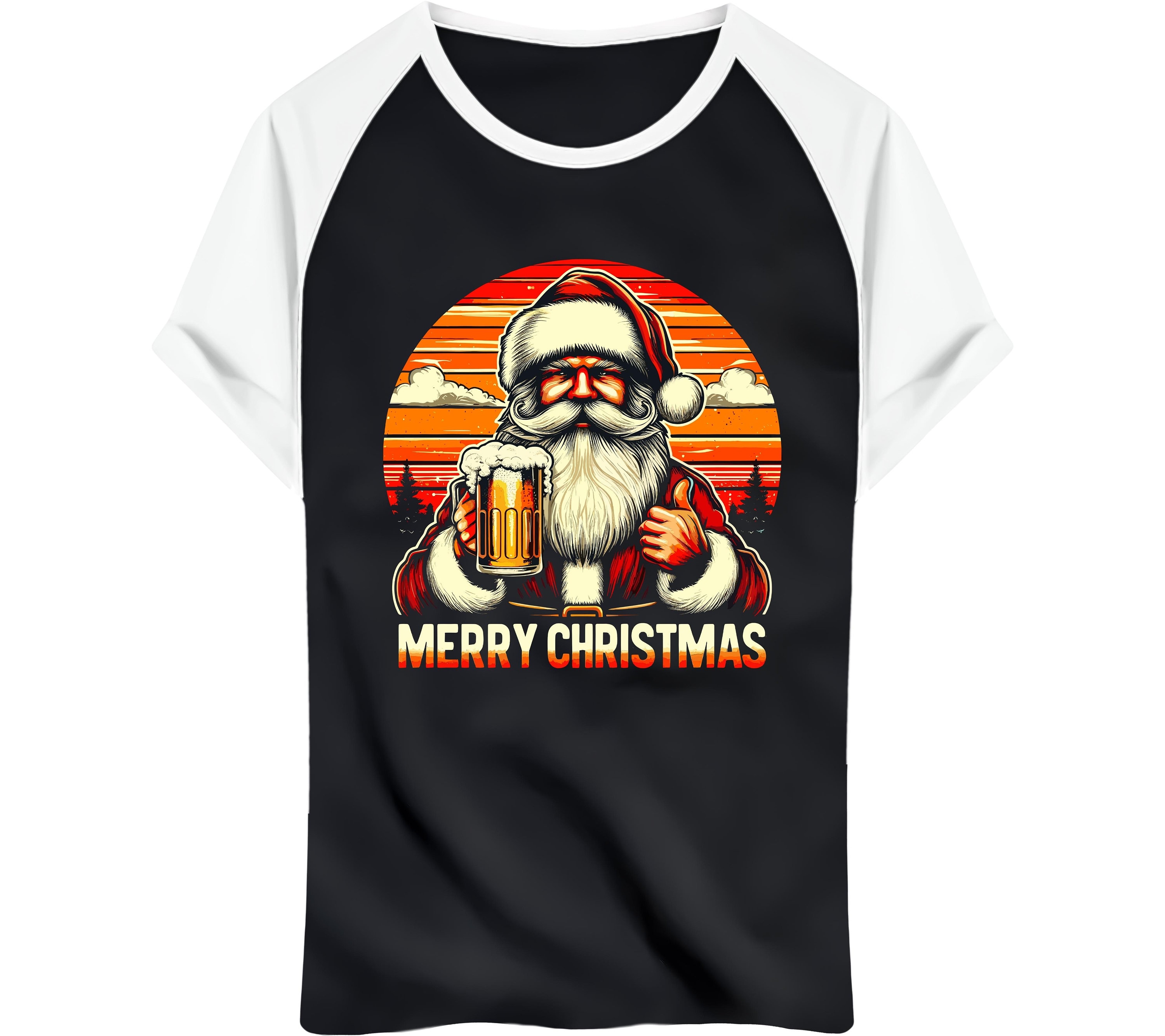 Santa Claus Drinking Beer SVG PNG, Santa With Beer Svg, Christmas Beer ...