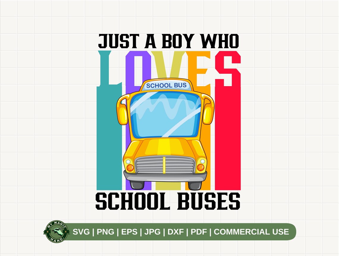 Cute School Bus SVG PNG Back to School Svg Yellow School Bus - Etsy
