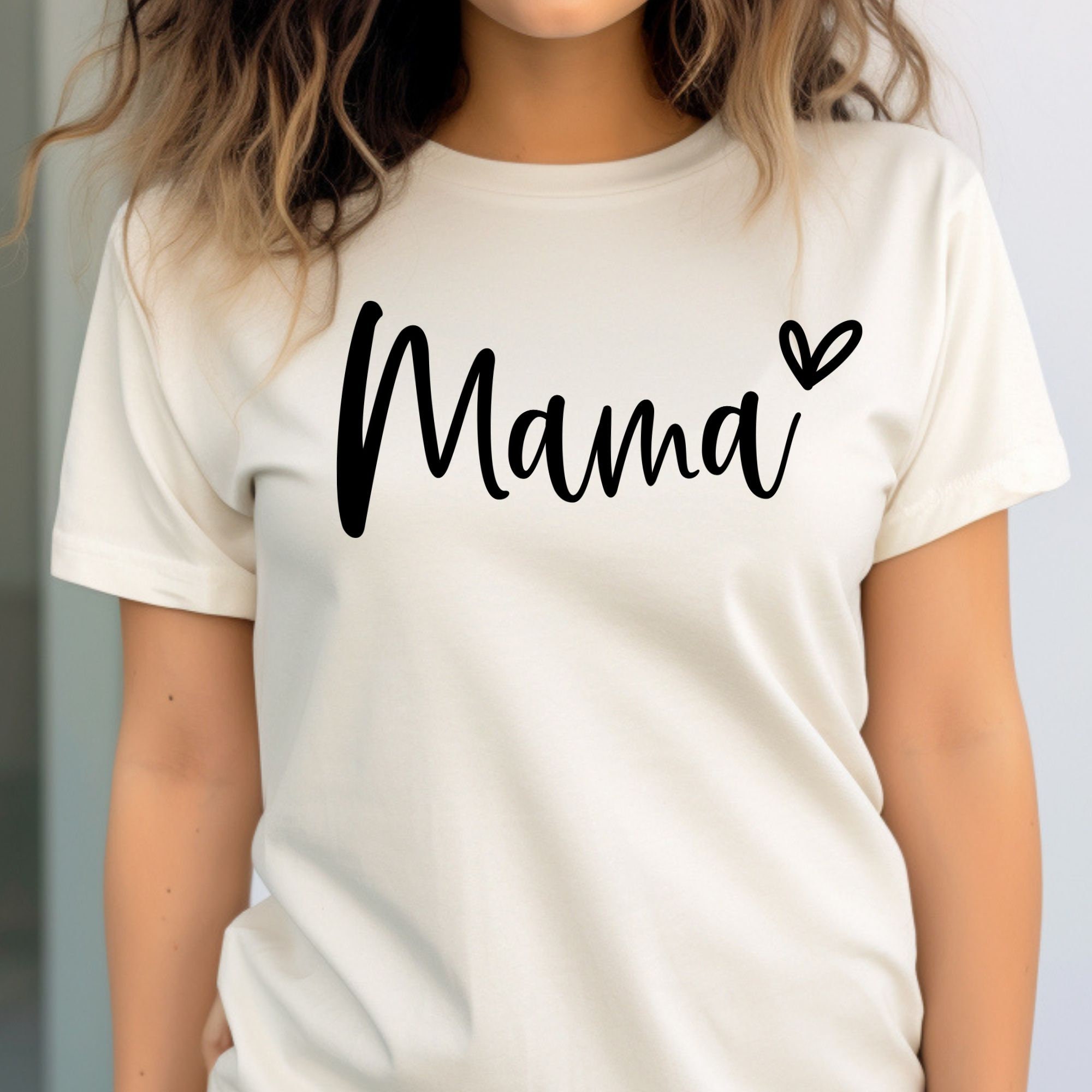 Mama Heart SVG PNG, Mama With Heart Svg, Mommy Png, Heart Svg for Women ...