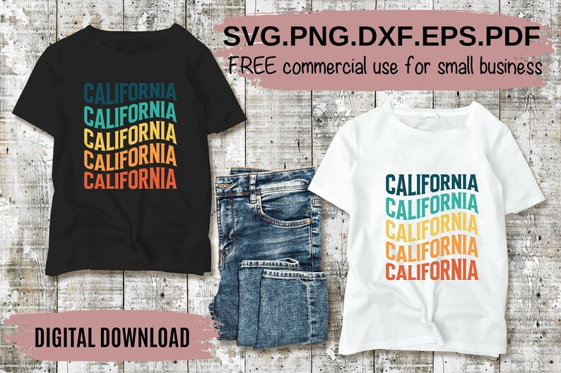 California SVG PNG, Love California Svg, Usa State Svg, Wavy Text Svg ...