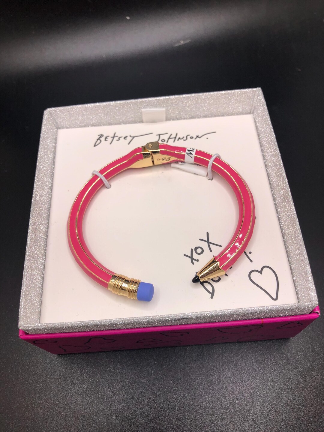 Betsey Johnson Pencil Bangle Bracelet - Etsy