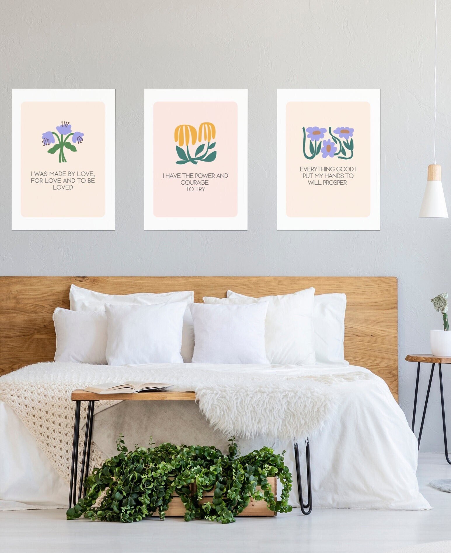 Wall Collage Kit Printable Wall Decor Affirmation Cards - Etsy