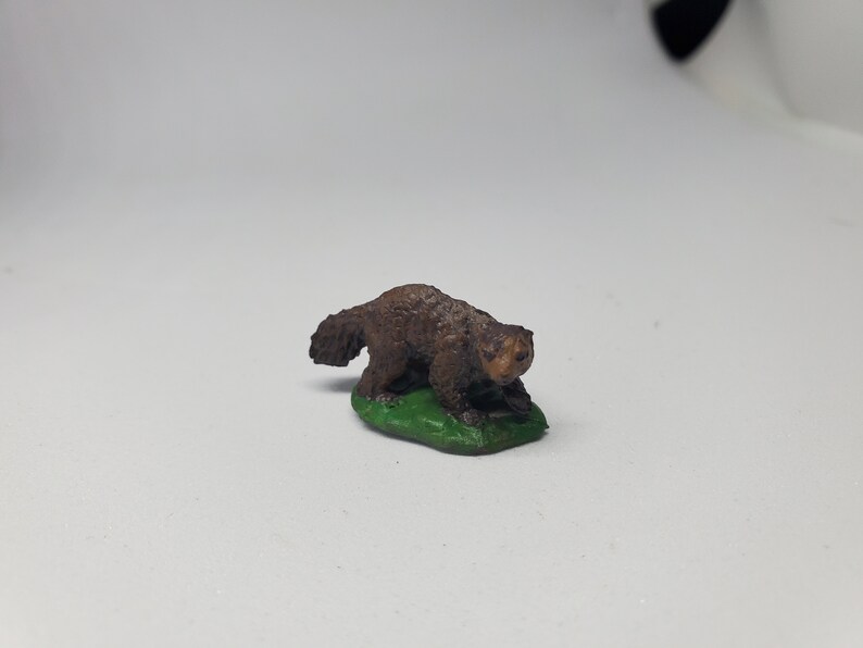 Hand Painted Dnd Beaver Miniature Figure - Etsy