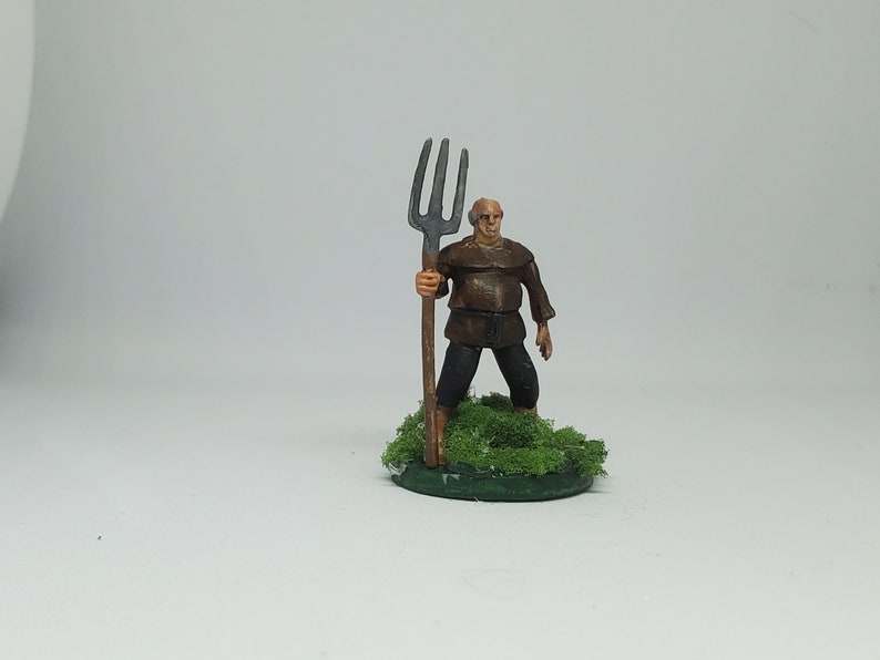 Hand Painted Dnd Farmer - Etsy