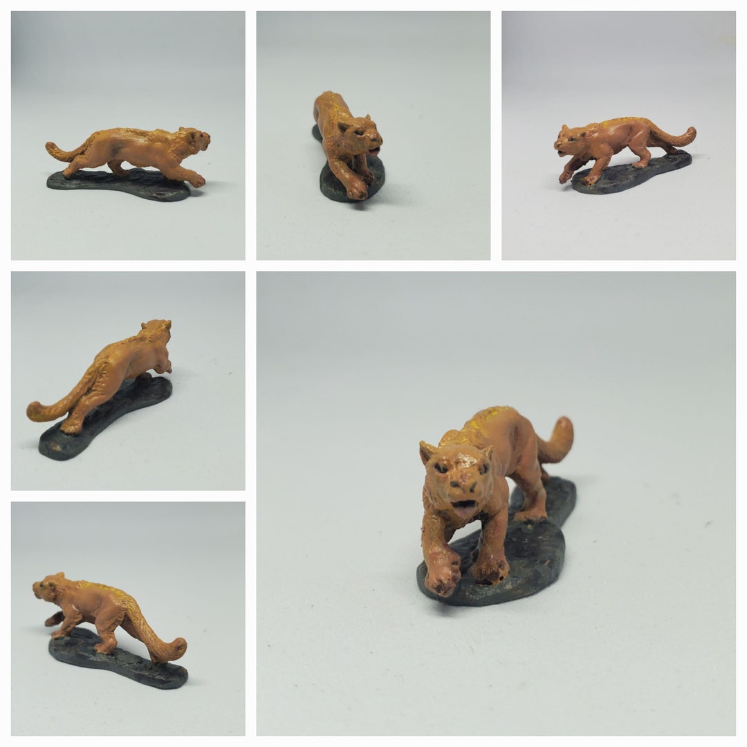 Hand Painted Dnd Lion - Etsy