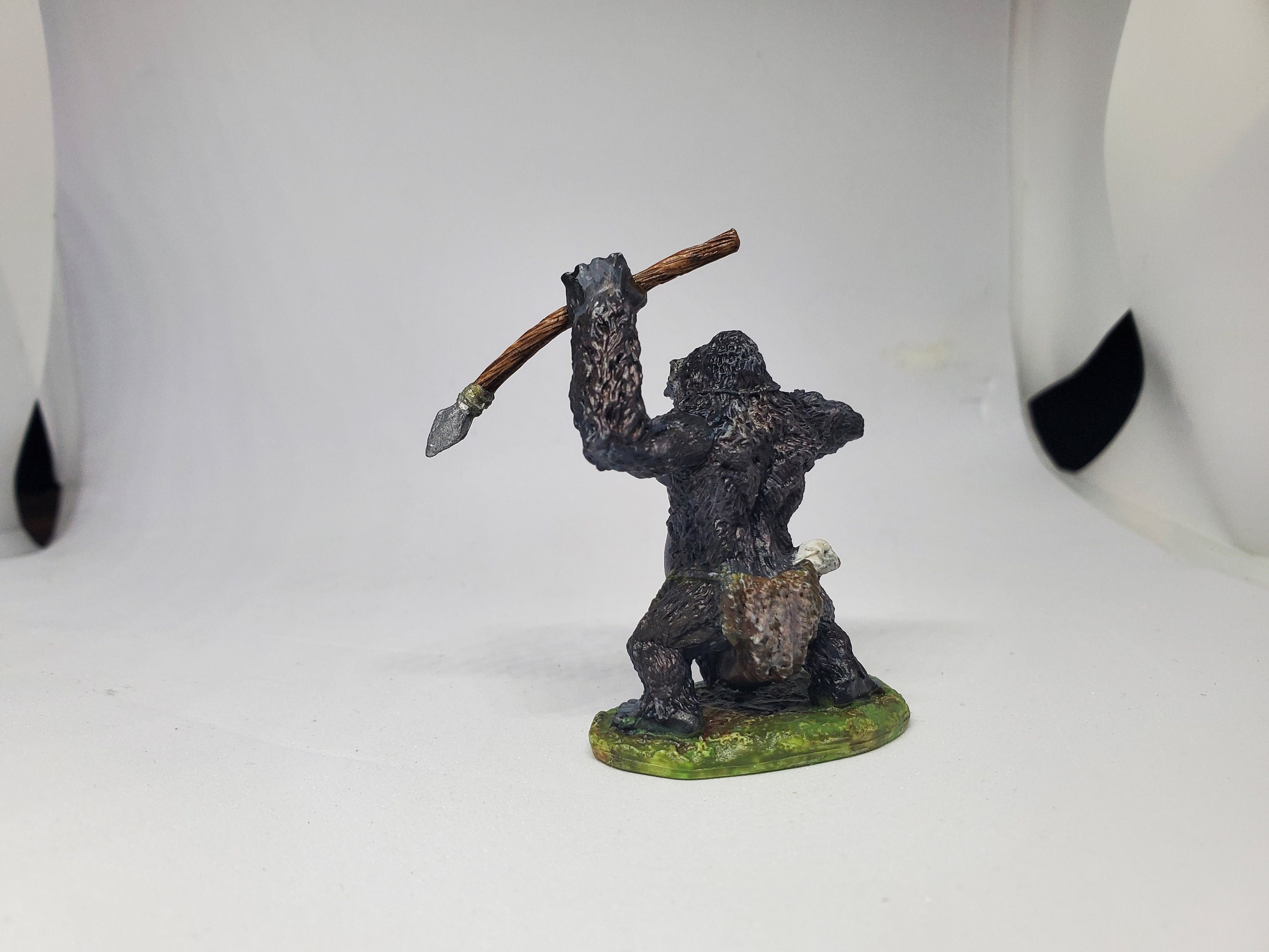 Hand Painted King Kong Monkey Gorilla Miniature Figure Dnd - Etsy