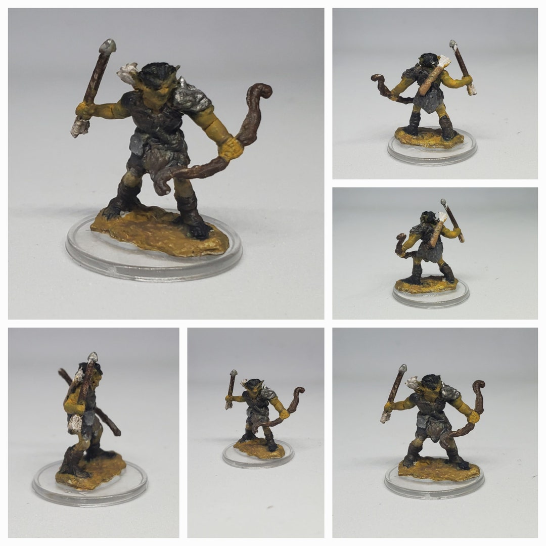 Hand Painted Goblin Archer Dnd Miniature Figure - Etsy