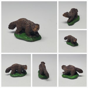 Hand Painted Dnd Beaver Miniature Figure - Etsy