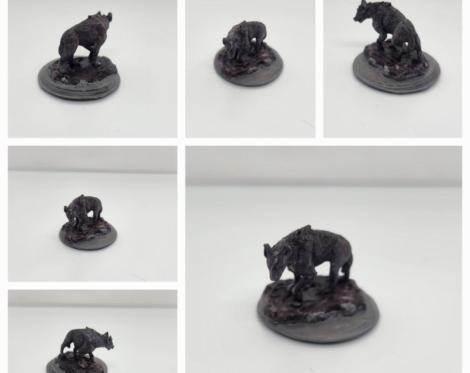 Hyena Familiar Dnd Miniature Figure - Etsy