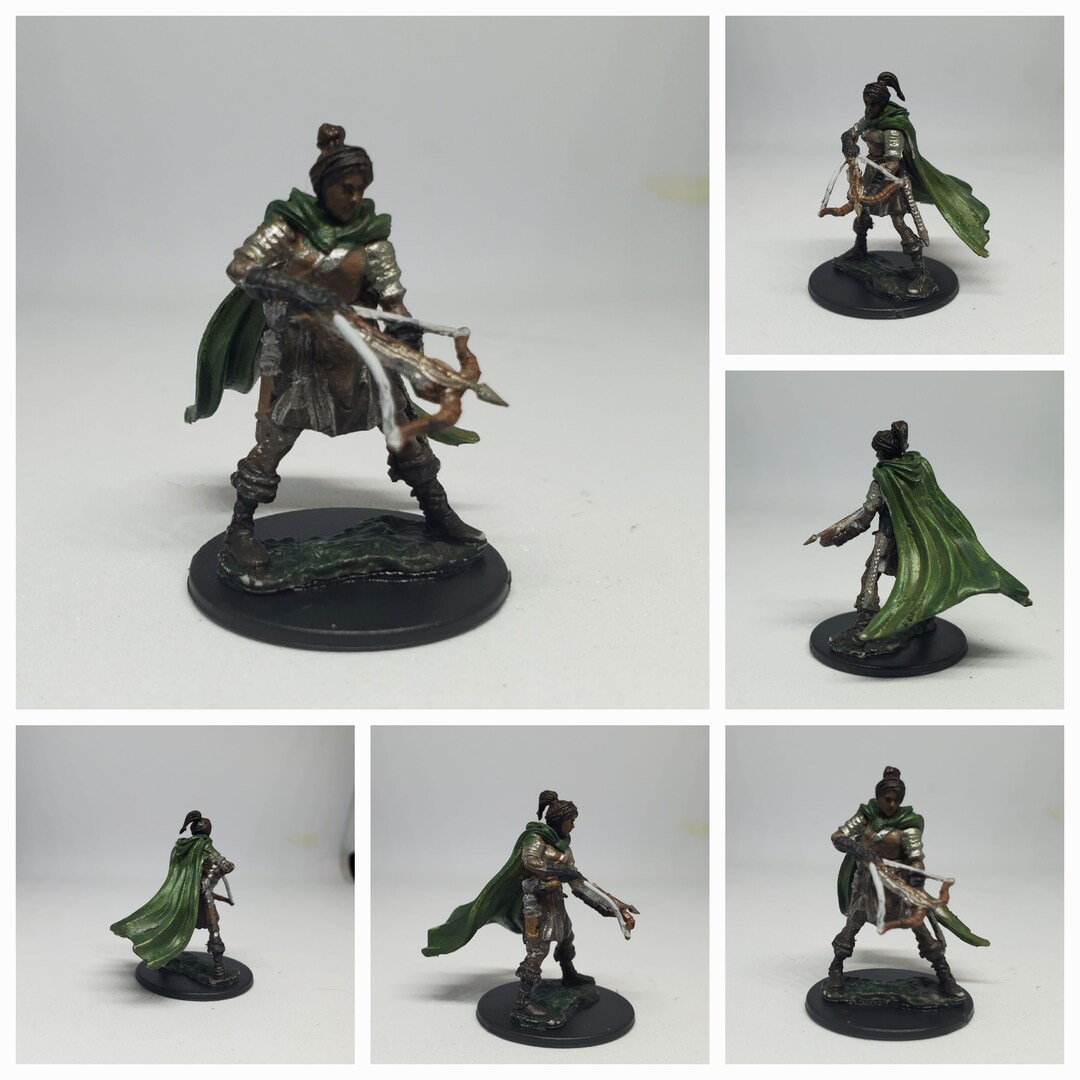 Hand Painted Human Ranger Dnd Miniature Figure - Etsy
