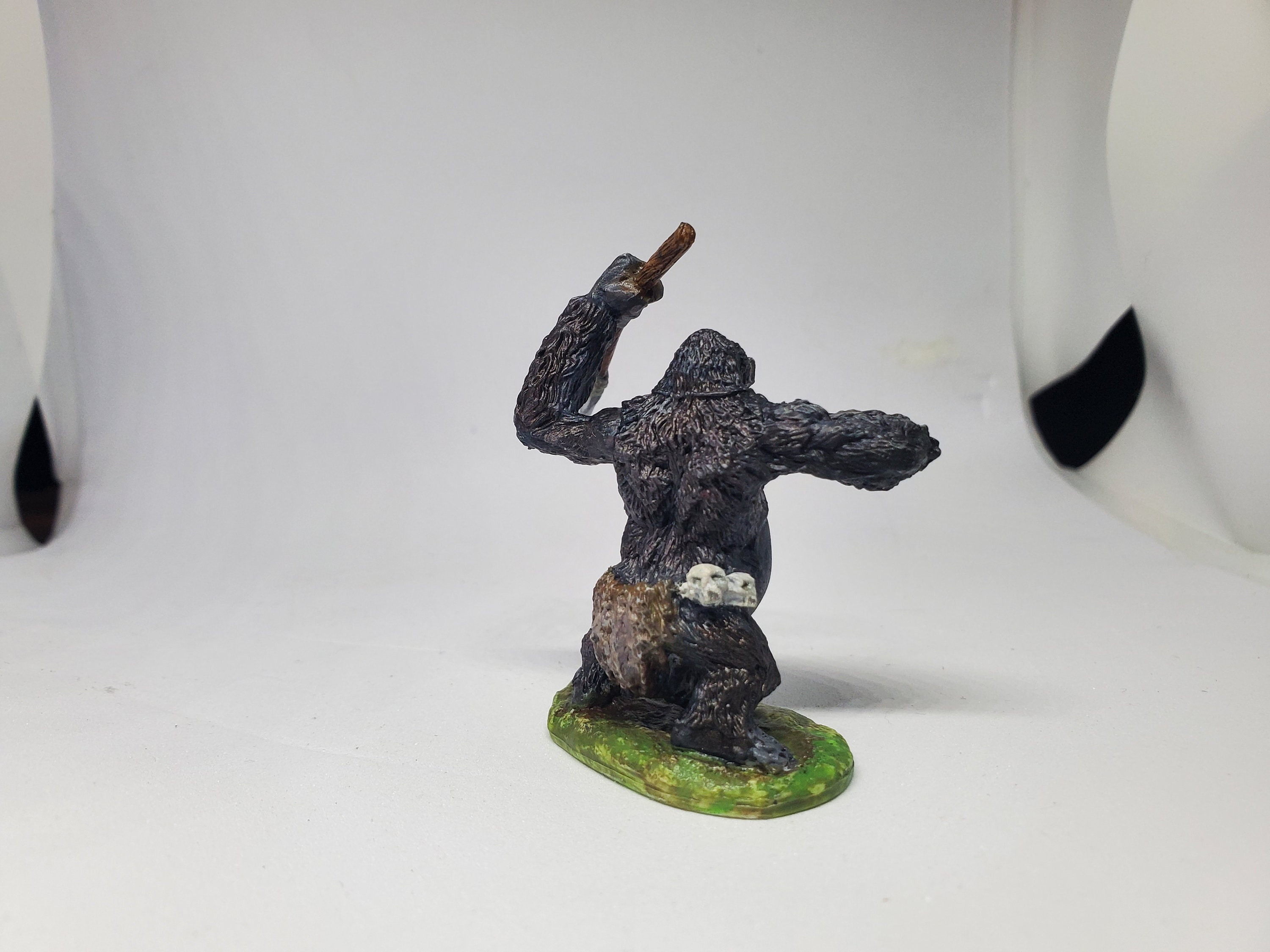 Hand Painted King Kong Monkey Gorilla Miniature Figure Dnd - Etsy