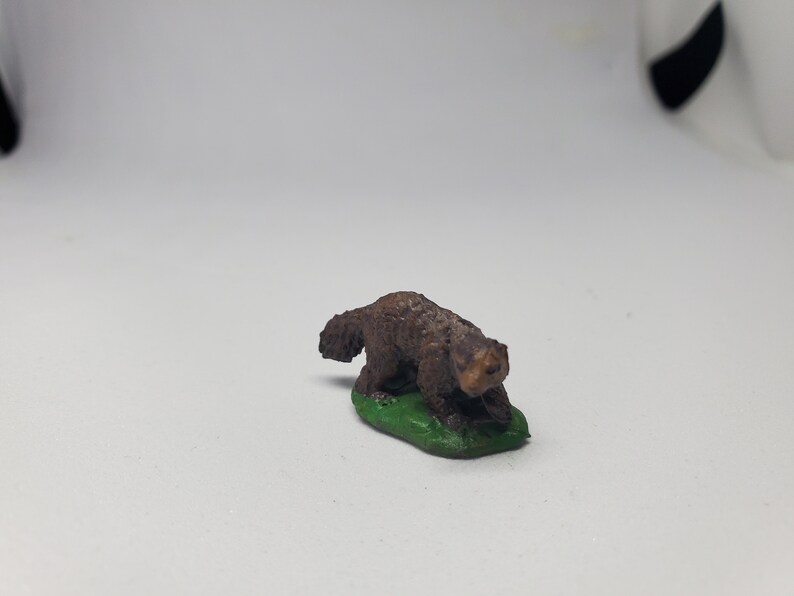 Hand Painted Dnd Beaver Miniature Figure - Etsy