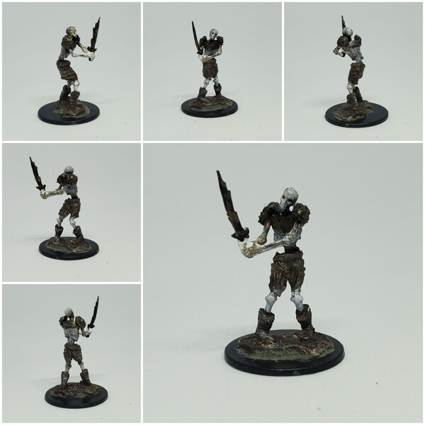 Skeleton With Sword Miniature - Etsy