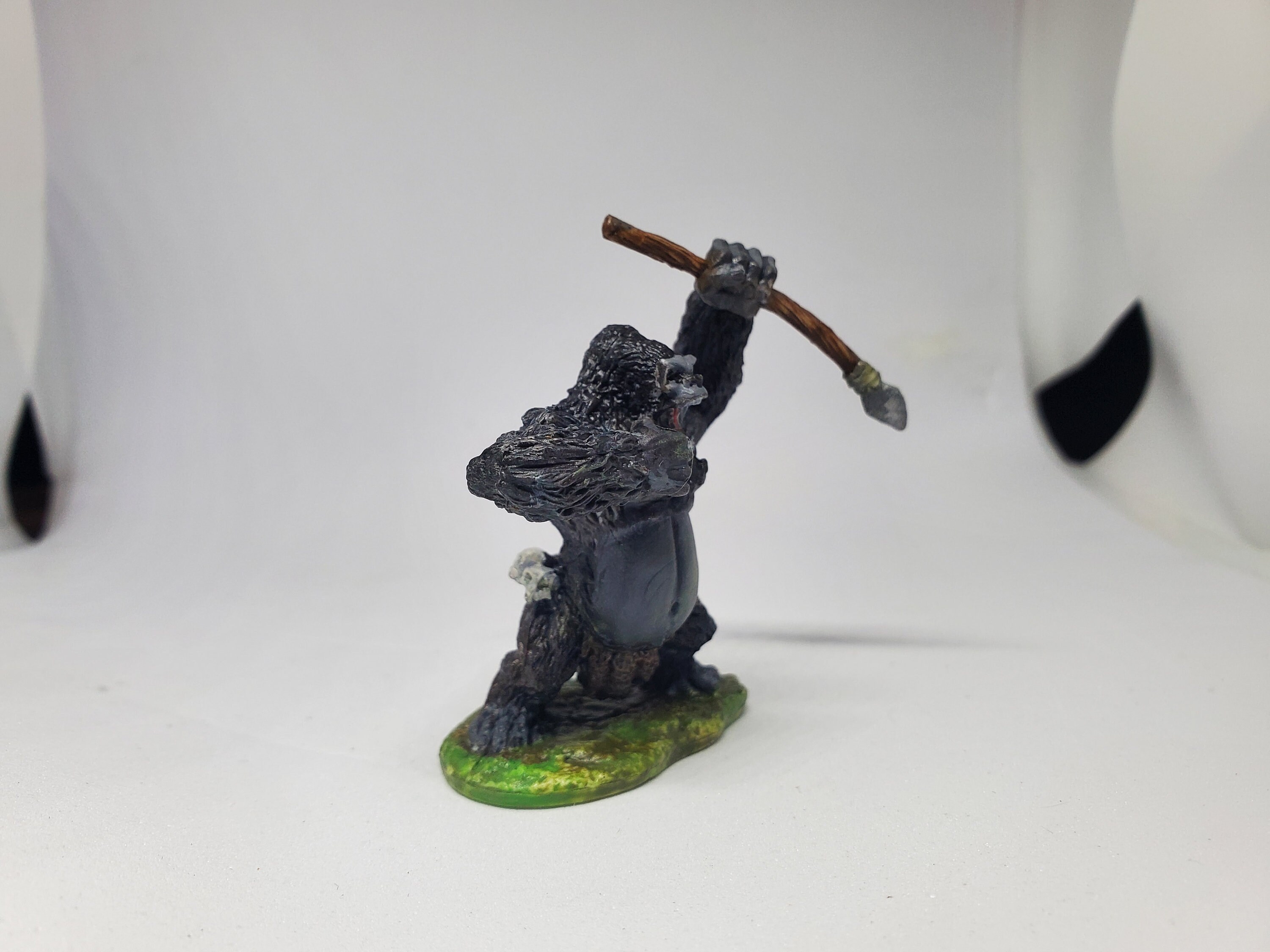 Hand Painted King Kong Monkey Gorilla Miniature Figure Dnd - Etsy