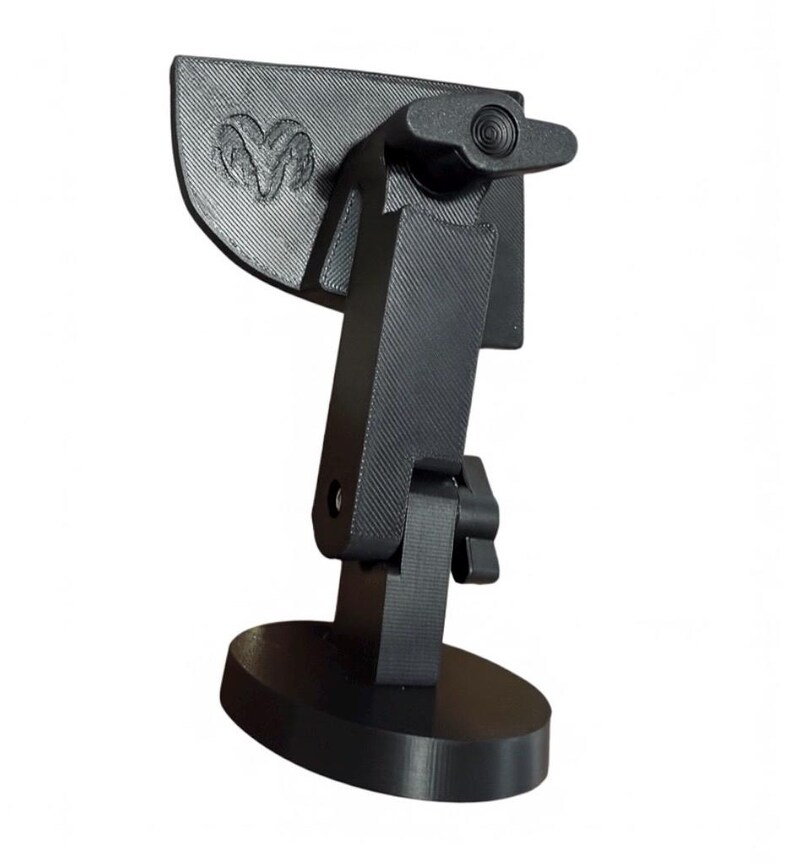 Dodge RAM 1500 (2013–2018 Rotary Dial Shifter) Custom Phone Mount ...