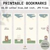 BT21 Bookmarks, BTS Bookmark Bundle, Printable Bts Bookmarks, Digital ...