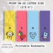 BT21 Bookmark, BTS Bookmark Bundle, Printable Bts Bookmark, Digital ...