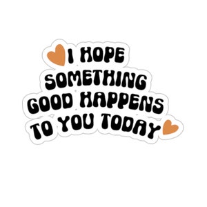 Motivational Sticker, Positive Quotes, Inspirational Gift, Clear ...