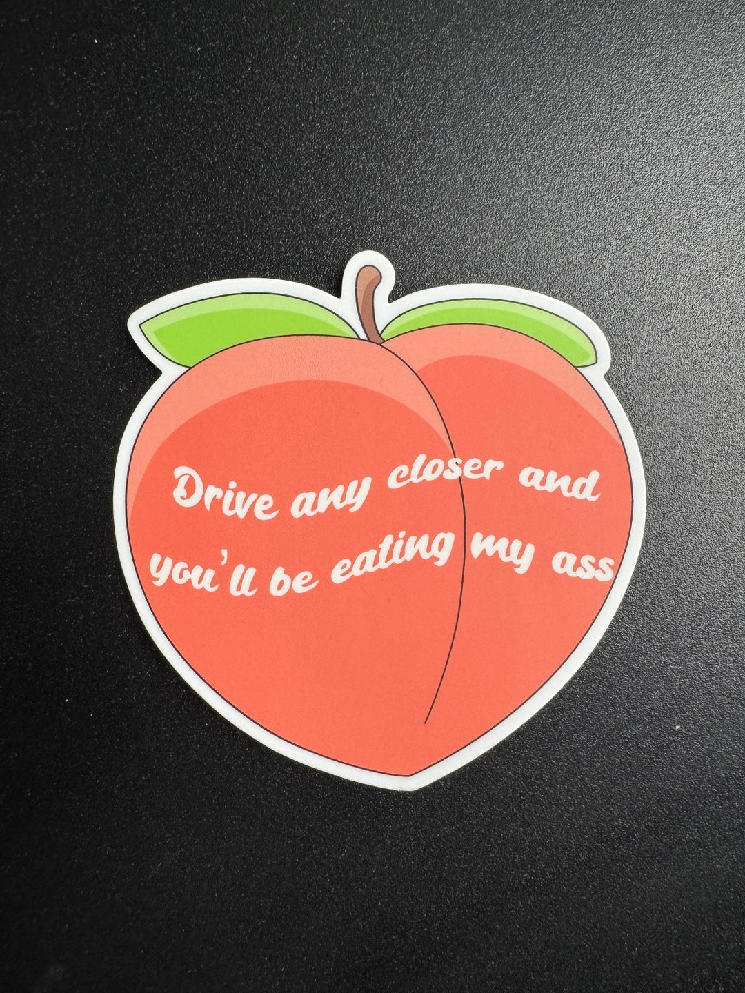 Bumper Sticker, Funny Bumper Sticker, Sticker, Car Stickers, Back off ...