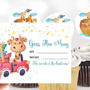 Guess How Many Baby Shower Game | Baby Girl Baby Shower Idea | Baby ...