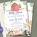 Farm Baby Shower Invitation Farm Theme Baby Shower Invitation Farm ...