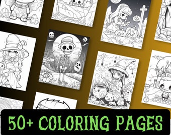 Spook-tacular Halloween Coloring Pages - Perfect for Kids 6 and up ...
