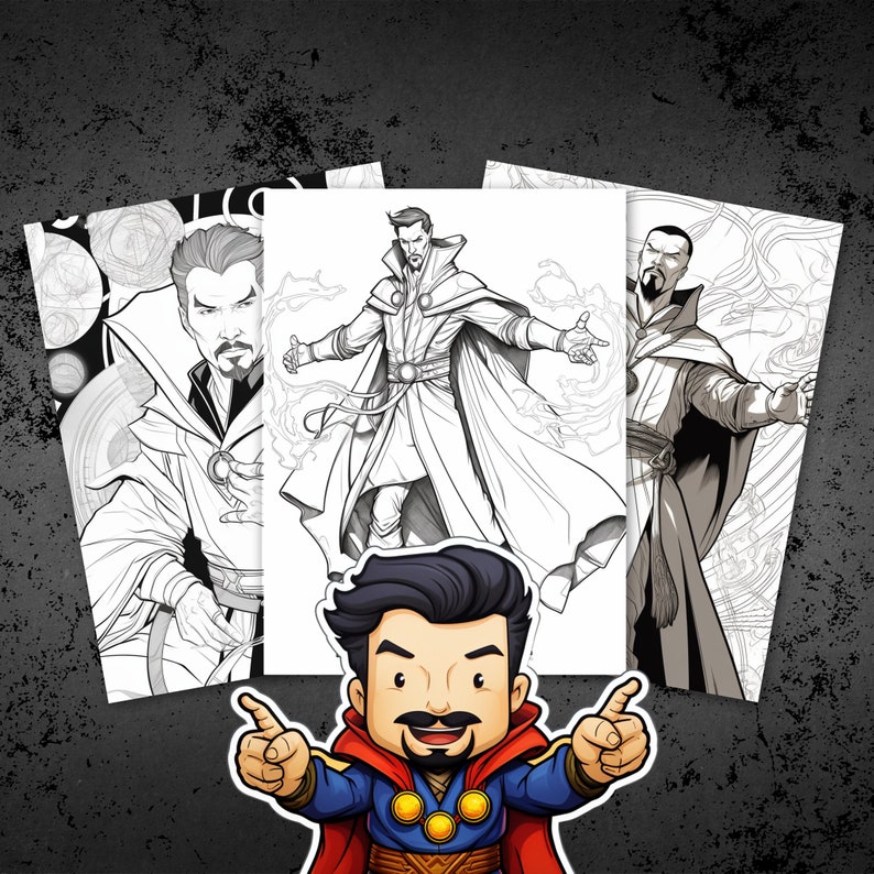 The Avengers: 60 Superhero MCU Coloring Pages / Spiderman / Ironman ...