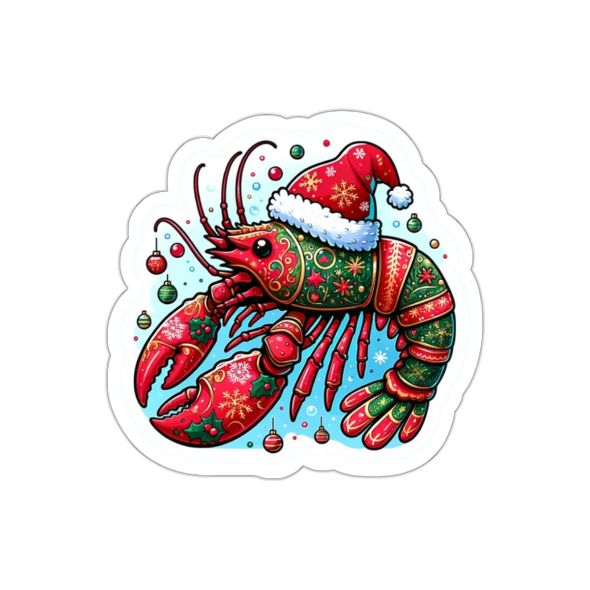 Sticker-filled Christmas Delight: A Whimsical Holiday Adventure - Etsy