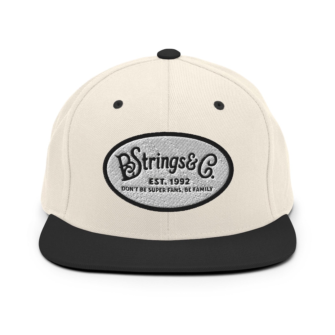 Billy Strings - Classic Embroidered Snapback Hat - Etsy