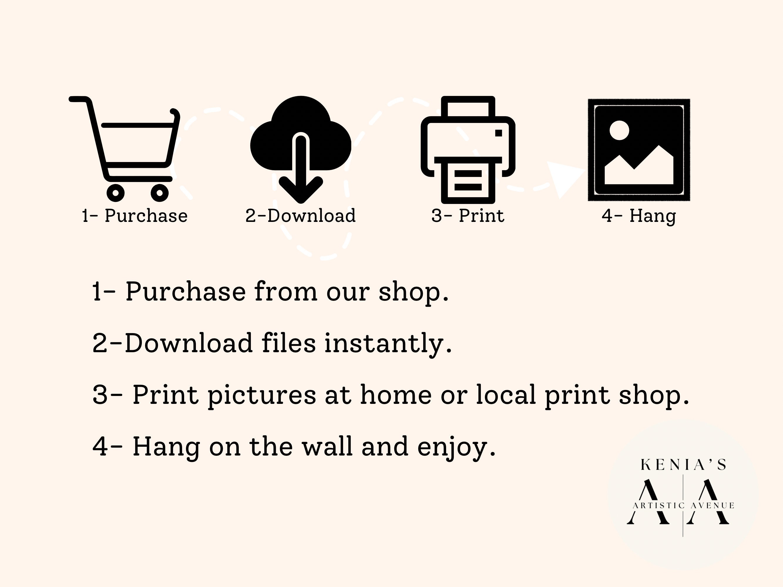 Day and Night Wall Art Set, Printable Posters - Etsy