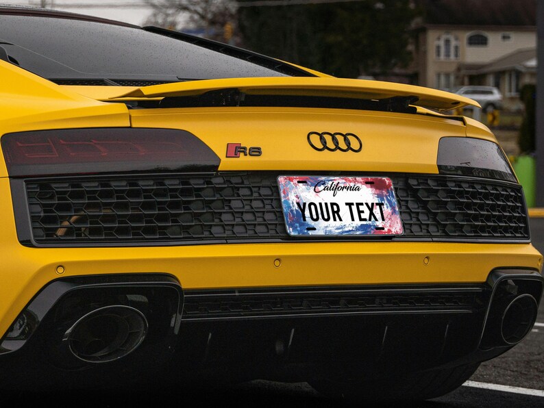 Custom California License Plate Personalized Car Decor Golden State ...