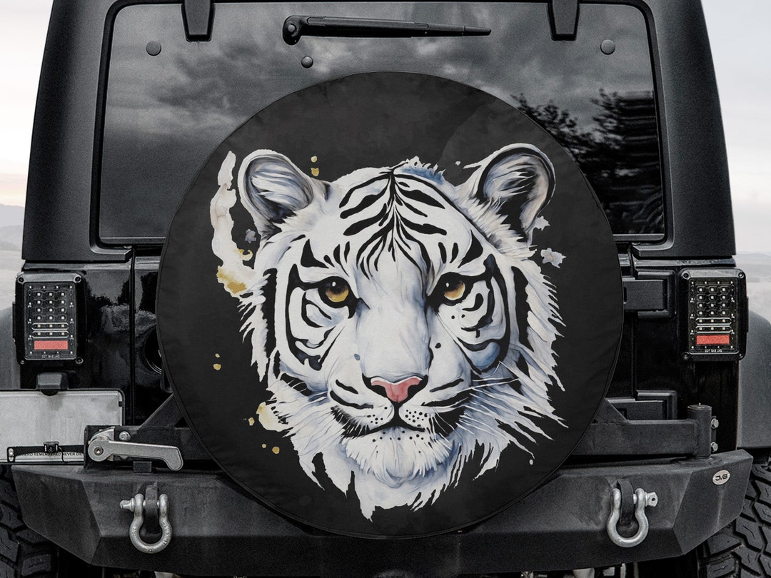 Spare Tire Cover for SUV Jeep, Wrangler, Camper, Universal Fit Wheel ...