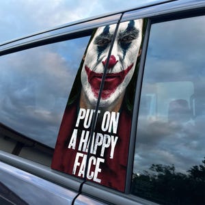 Car Pillar Door Sticker Premium Vinyl Decal for Car Enthusiasts Custom ...