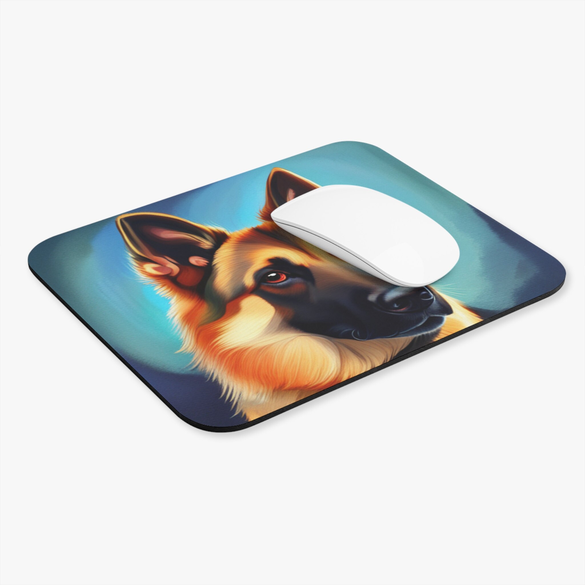 German Shepard Mouse Pad (rectangle) - Etsy