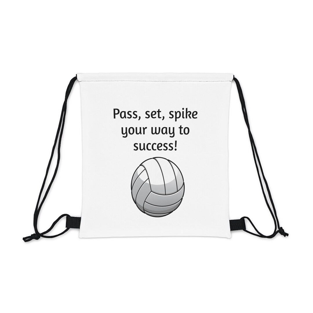Volleyball Outdoor Drawstring Bag - Etsy