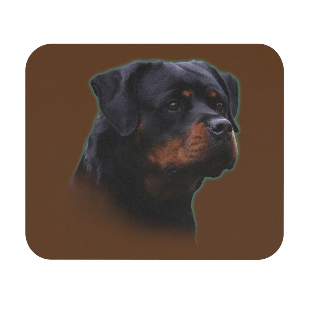Rottweiler Mouse Pad (rectangle) - Etsy