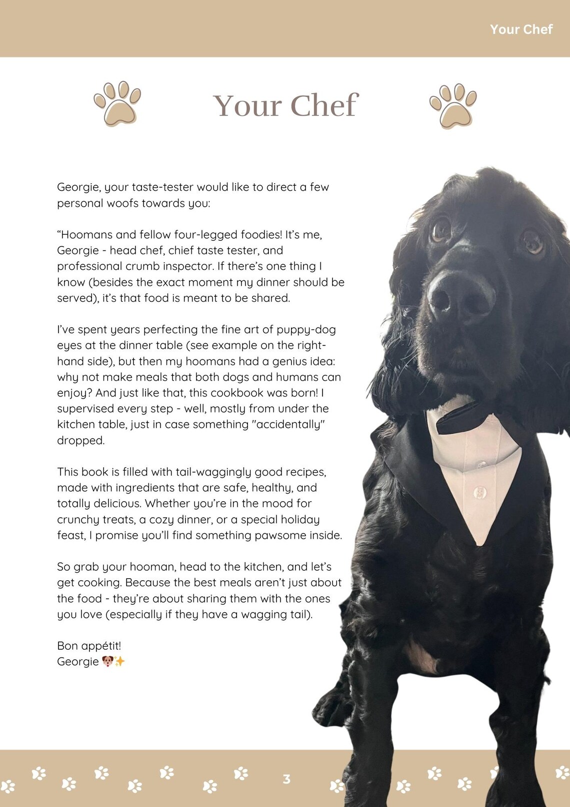 100 Recipes for Dogs & Humans - the Ultimate Cookbook by Georgie - Etsy