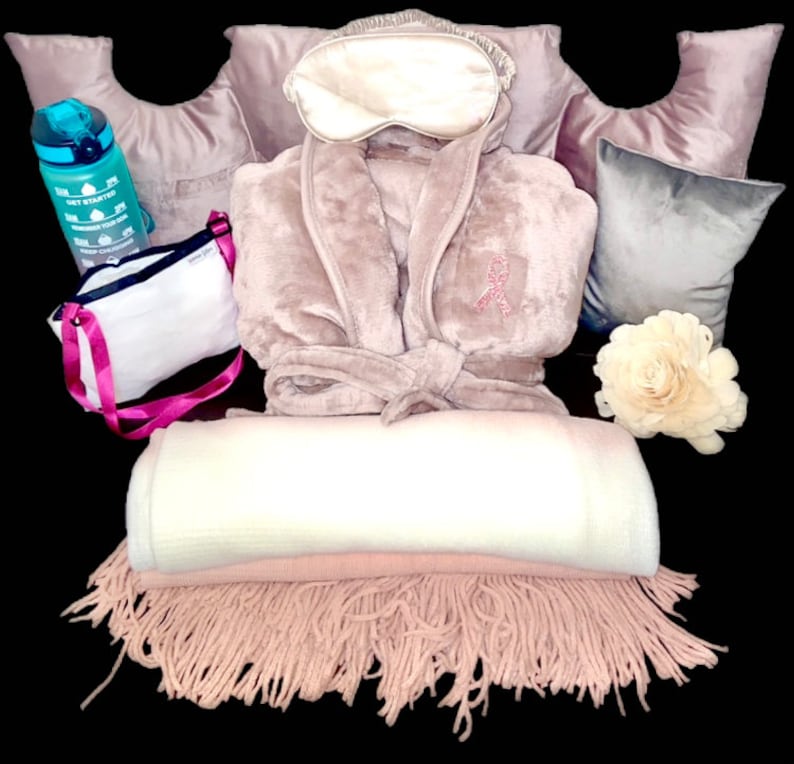 Breast Cancer Recovery Gift Set Mastectomy Recovery Set Breast Cancer ...