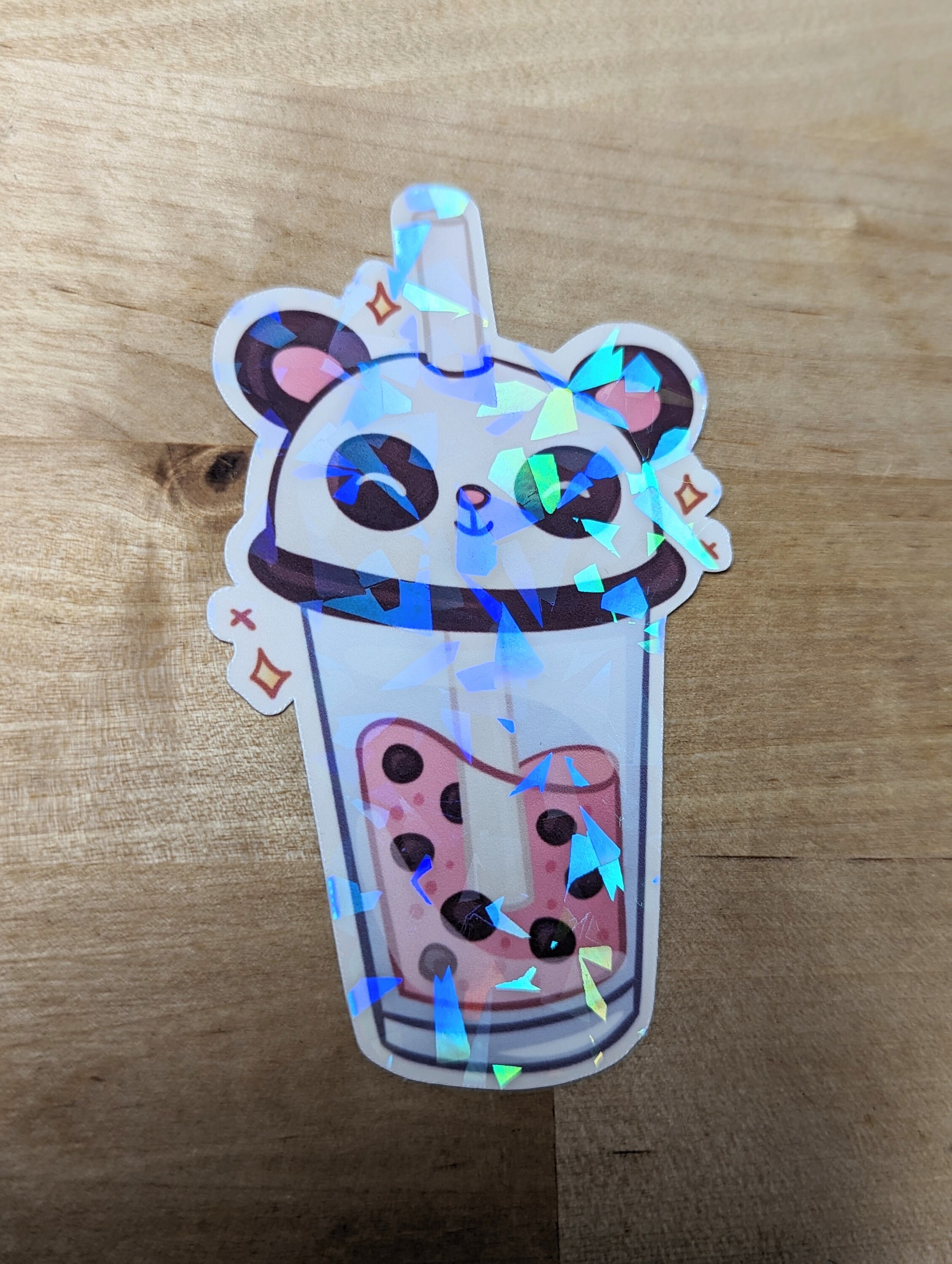 Cute Boba Tea Frog, Panda, Corgi, or Hamster Stickers - Etsy