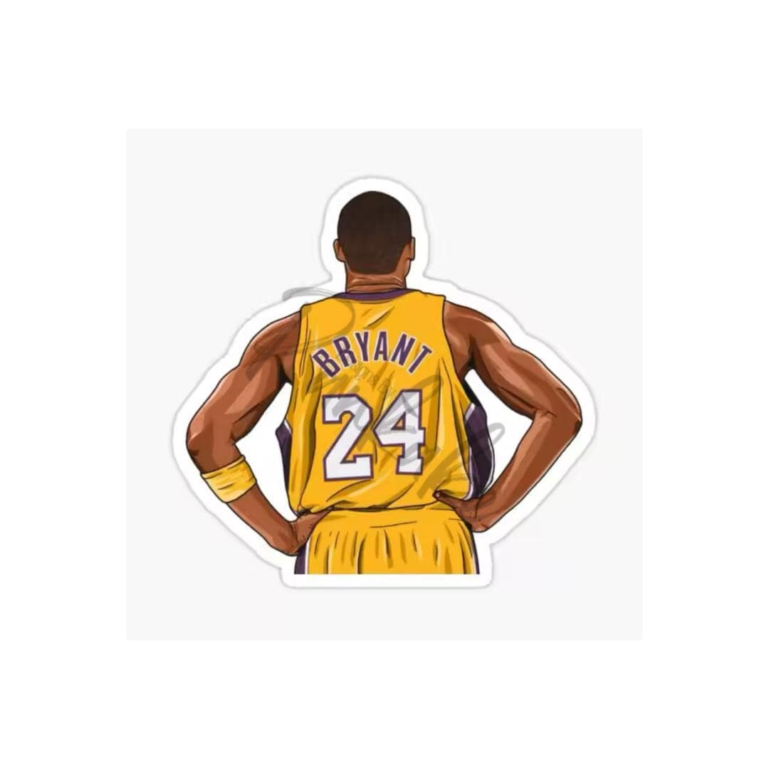 NBA Basketball Star Kobe Bryant Vinyl Stickers| Kobe Bryant | Stickers ...