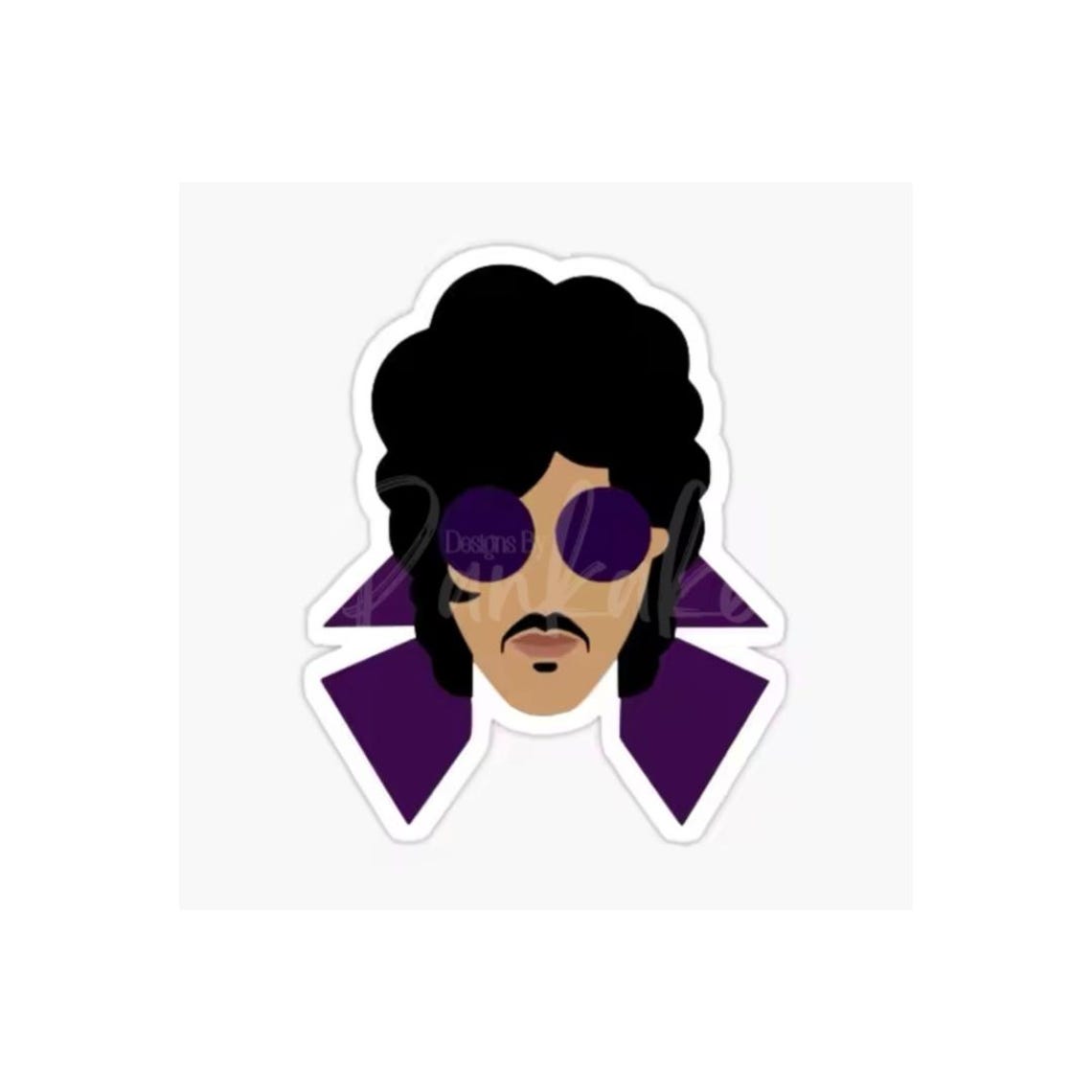 Prince the Artist Purple Rain Sticker Prince Sticker Music ...